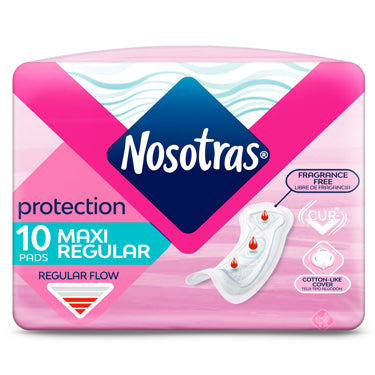 NOSOTRAS MAXI REGULAR 10 CT – El Colmadito Criollo